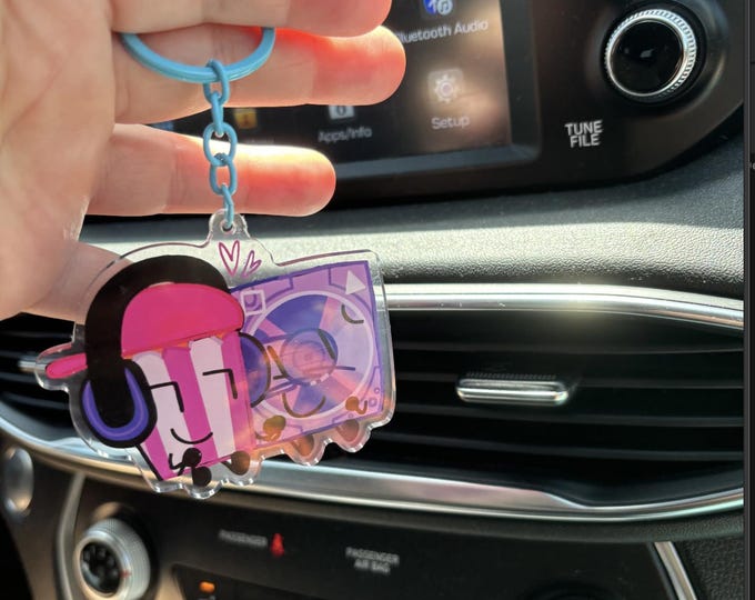 Record Burner Object Show Sacristuff Sacriverse Keychain - Etsy Canada