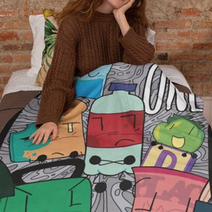 Hfjone Blanket Object Show Stickers Hfjone Fan Art Liam Hfjone Bryce ...