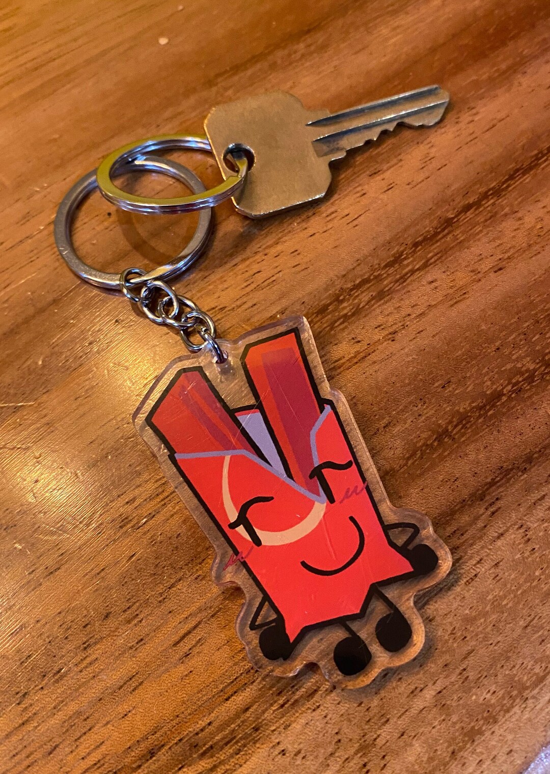 Kit BURNER Double-sided Keychain Sacristuff Sacriverse - Etsy