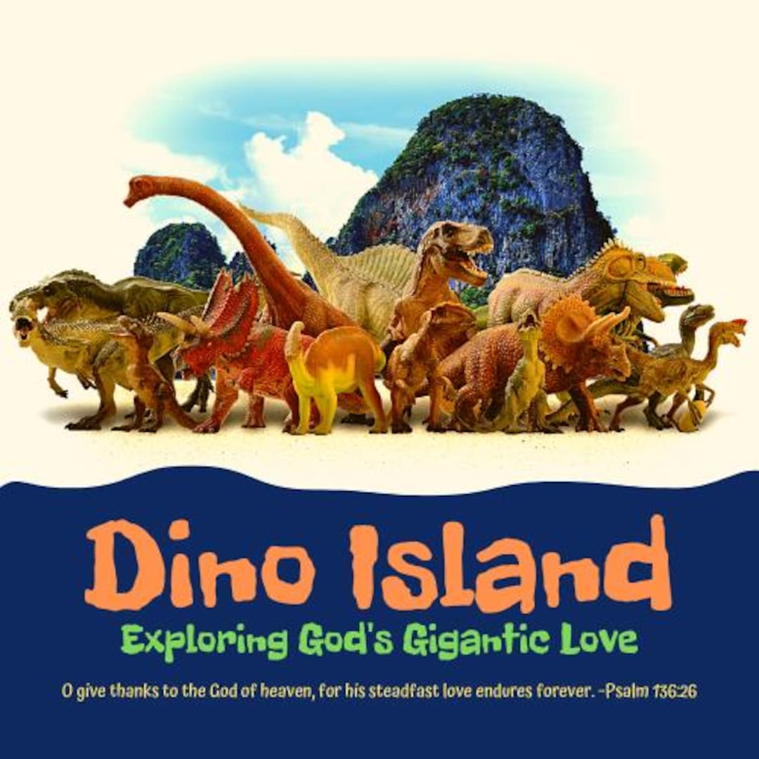 Dino Island VBS Full Curriculum - Etsy