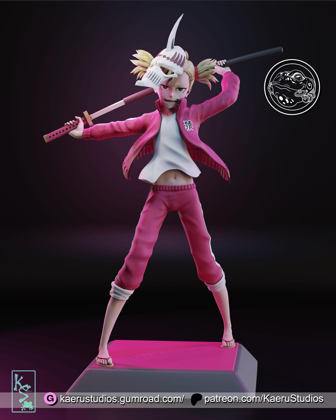 3D Figure - Hiyori Sarugaki - Bleach - Premium ABS Resin - Etsy