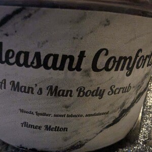 A Man's Man Body Scrub - Etsy