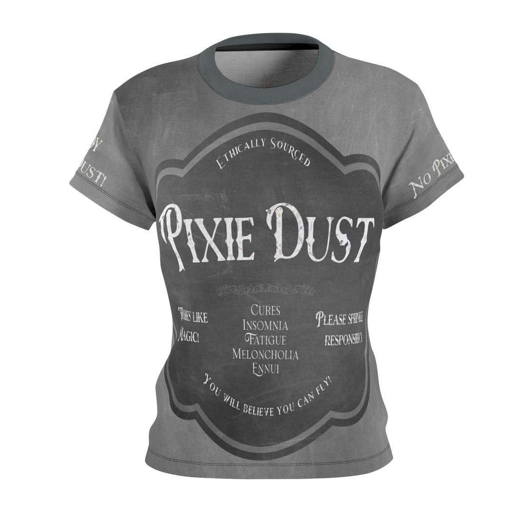 Pixie Dust Women's Tee, Fairy T-shirt, Potion Label Shirt, Casual ...