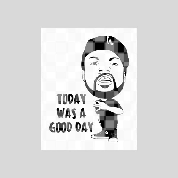 Ice Cube Today Was a Good Day Svg - Etsy Ireland