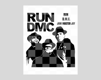Run Dmc Svg - Etsy