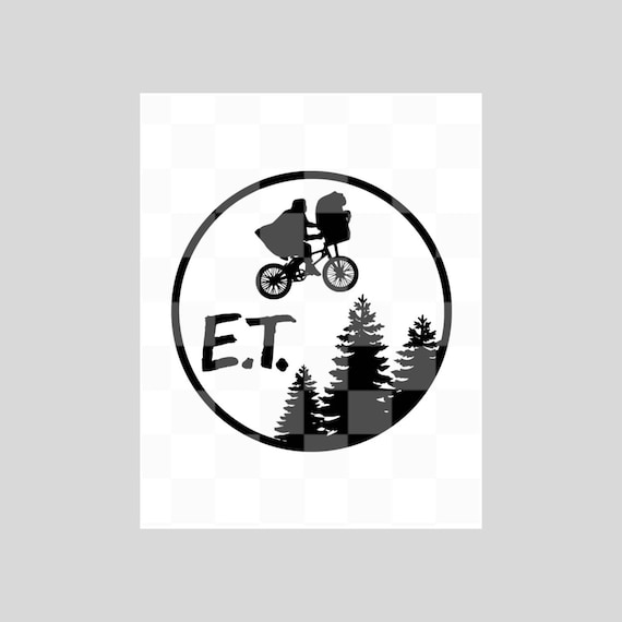 E.t. Extra Terrestrial Svg Png Pdf Jpg 80s Movie Film Alien - Etsy ...