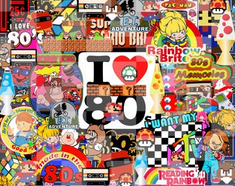 1980s Collage - Etsy