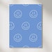 Smiley Face Aesthetic, Cute Aesthetic Posters, Blue Preppy Wallpaper ...