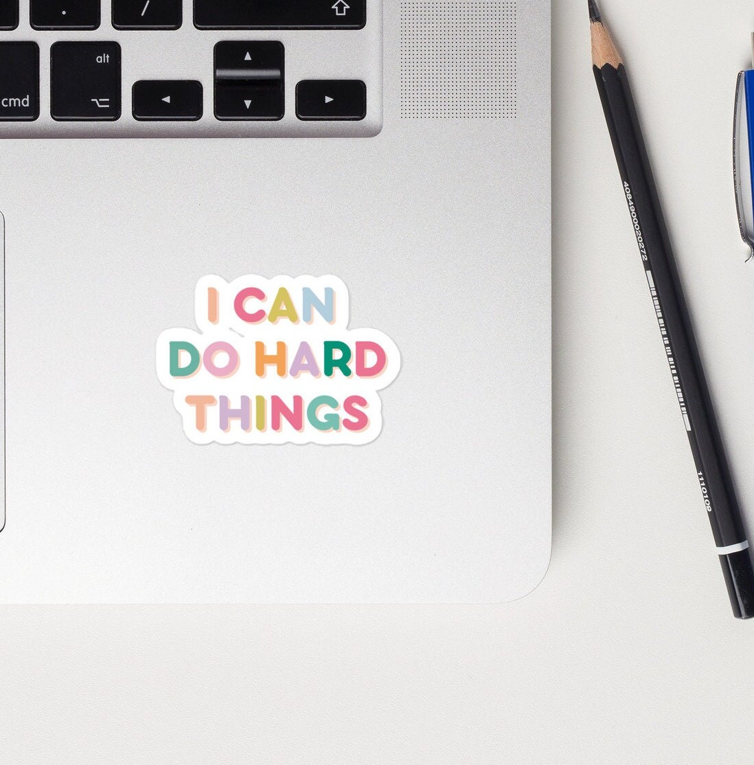 I Can Do Hard Things | Mental Health Sticker | Growth Mindset | Daily ...