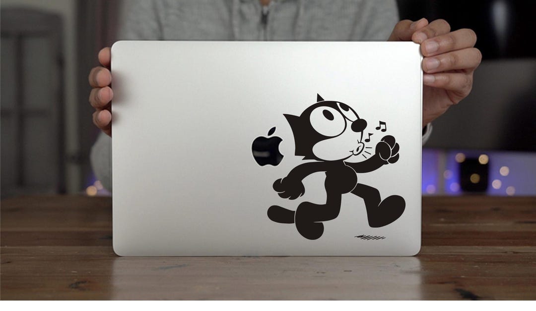 Felix the Cat Sticker - FELIX- Anime - Vinyl Adhesive - MacBook Sticker ...