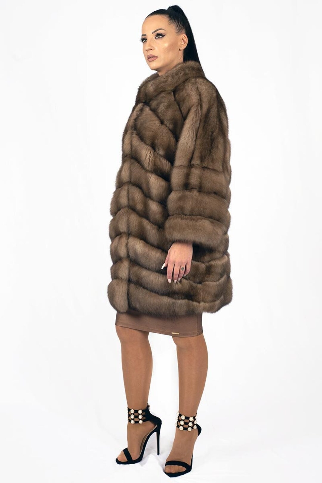 Sable Fur Jacket.russian Sable Fur Jacket From Sojuzpushnina in Natural ...