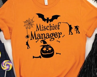 Mischief Manager Shirt - Etsy