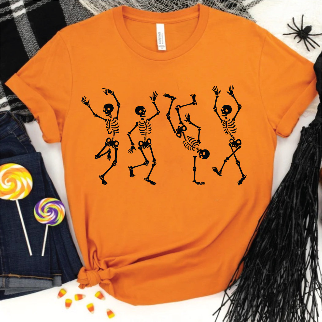 Halloween Skeleton Dance Shirt Dancing Skeletons Shirt Funny - Etsy