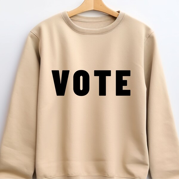 Vote Sweatshirt - Etsy