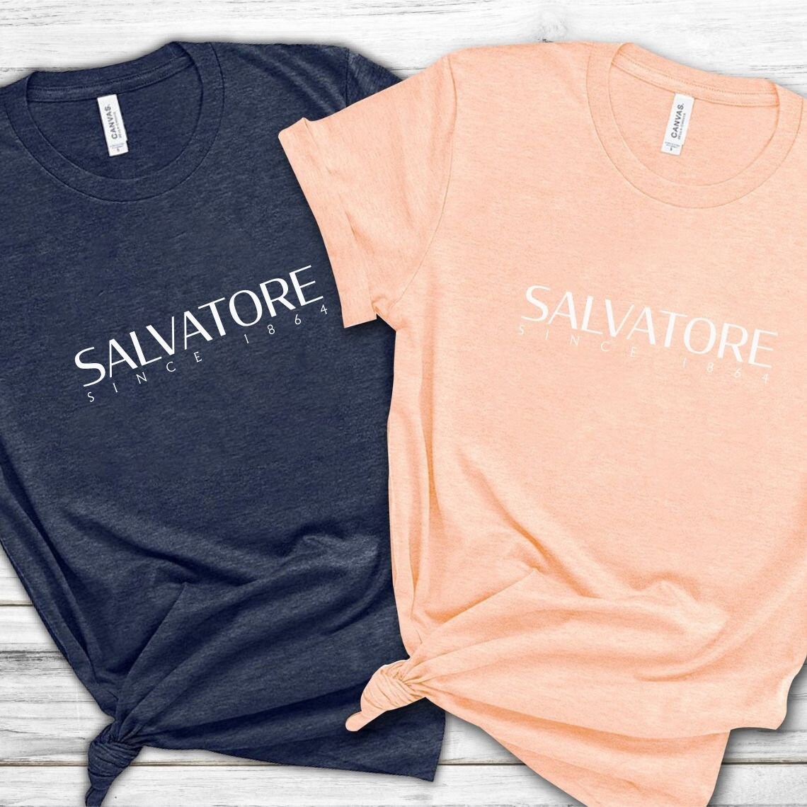 Salvatore Since 1864 Shirt Salvatore T-shirt the Vampire - Etsy