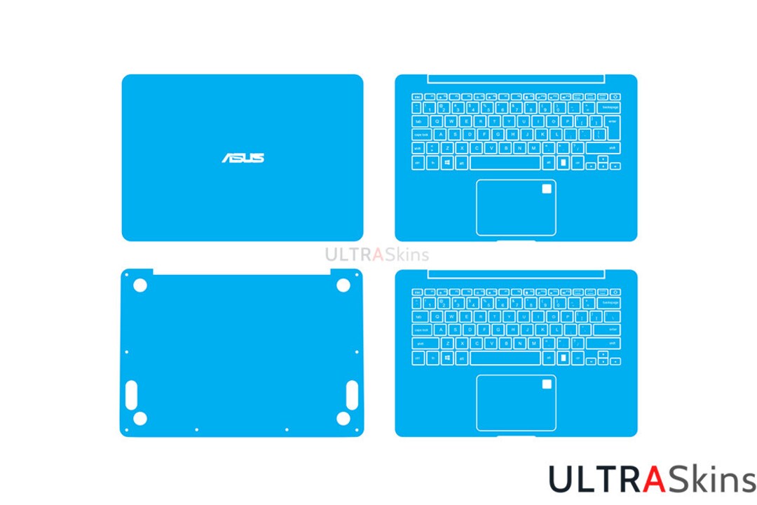ASUS Zenbook 14 UX430 Skin Template Vector Cut File - Etsy