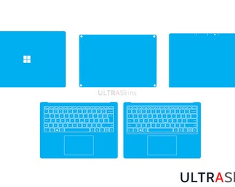 Microsoft Surface Laptop Go Skin Template Vector Cut File - Etsy