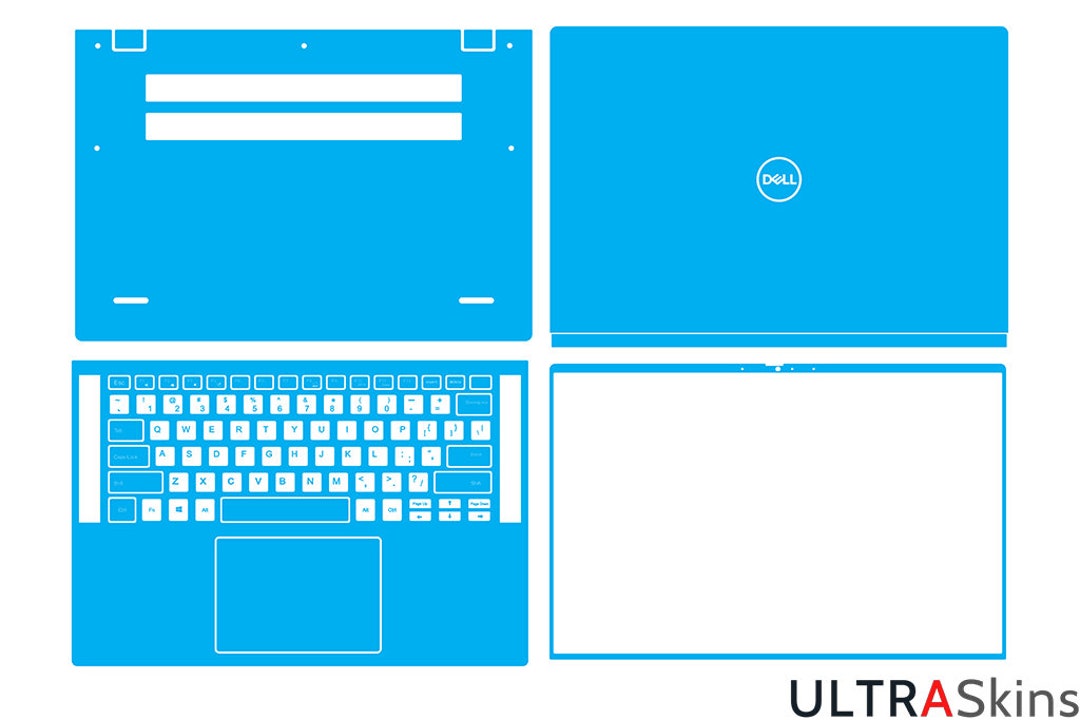 Dell Inspiron 7400 P123G Skin Template Vector Cut File - Etsy