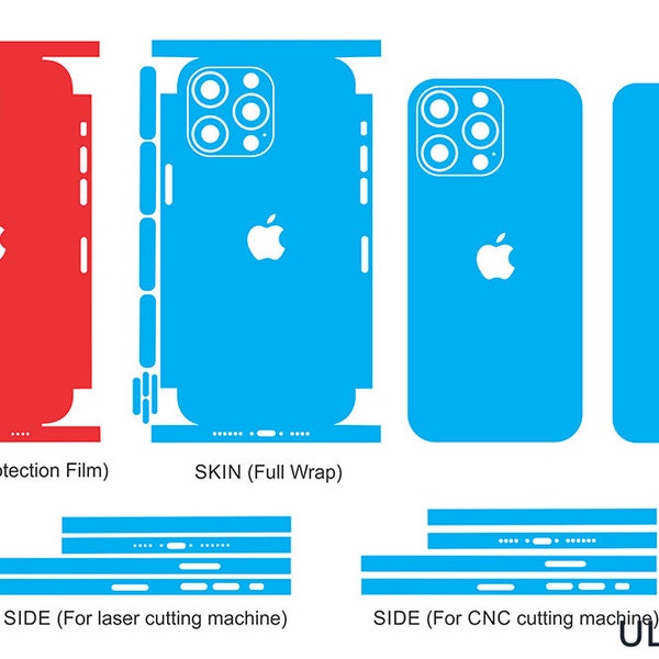 iPhone 14 Pro Max Skin Template - Etsy