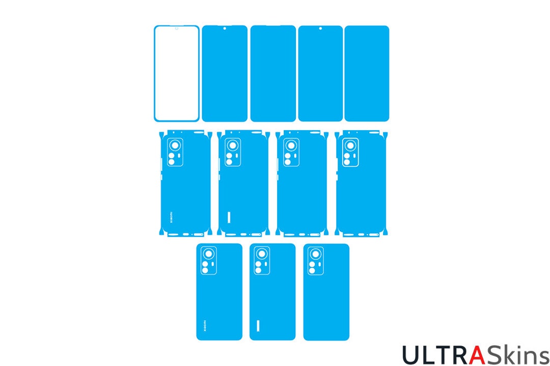 Xiaomi 12 Pro Skin Template Vector Cut File - Etsy