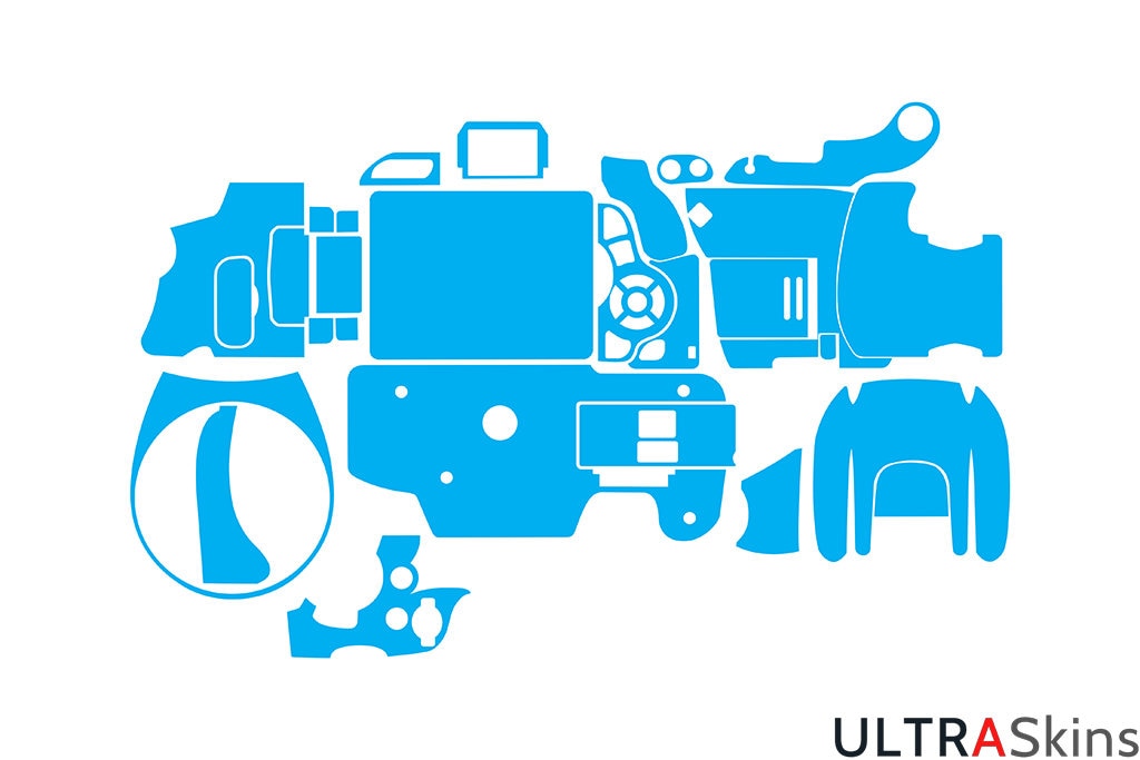 Canon 600D Skin Template Vector Cut File - Etsy