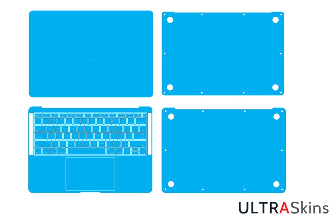 Apple MacBook Air 13-inch - 2018 - 2019 Skin Template Vector - Etsy