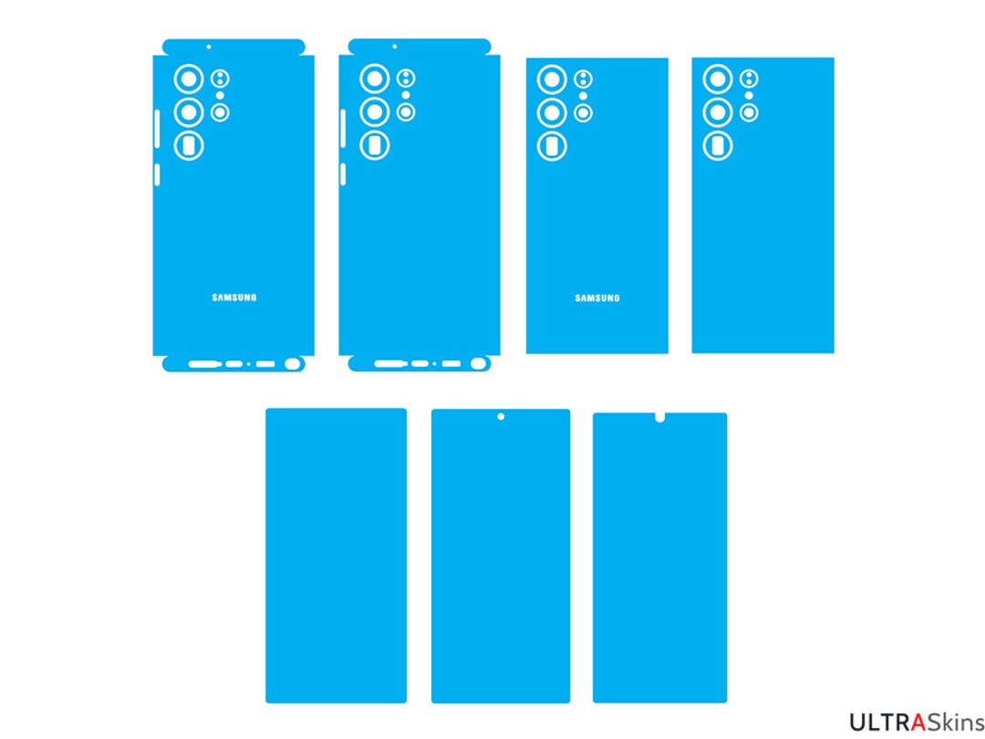 Samsung S23 Ultra Skin Template Vector Cut File - Etsy Australia