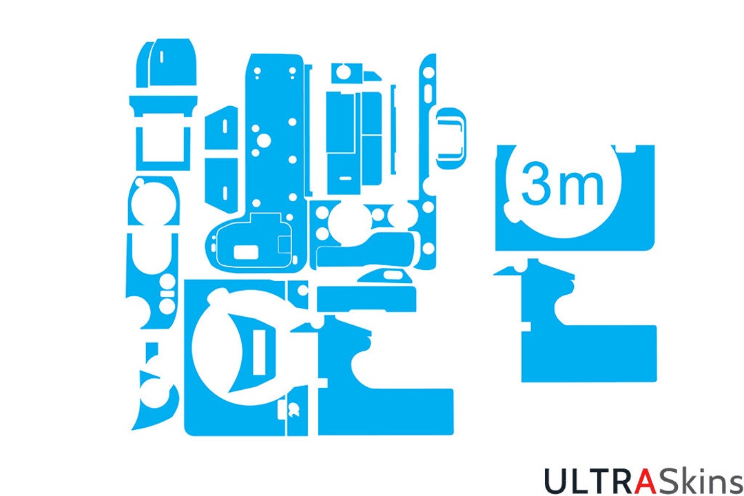 Sony Alpha A9 Skin Template Vector Cut File - Etsy