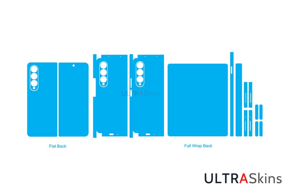Samsung Galaxy Z Fold 4 (5G) Skin Template Cut File - Etsy