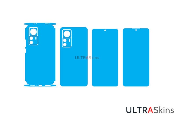 Xiaomi 12T Pro Skin Template Vector Cut File - Etsy