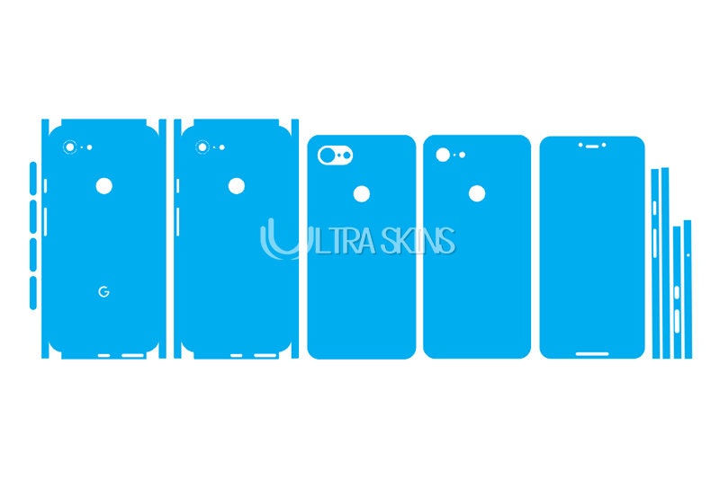 Google Pixel 3 XL Skin Template Vector - Etsy