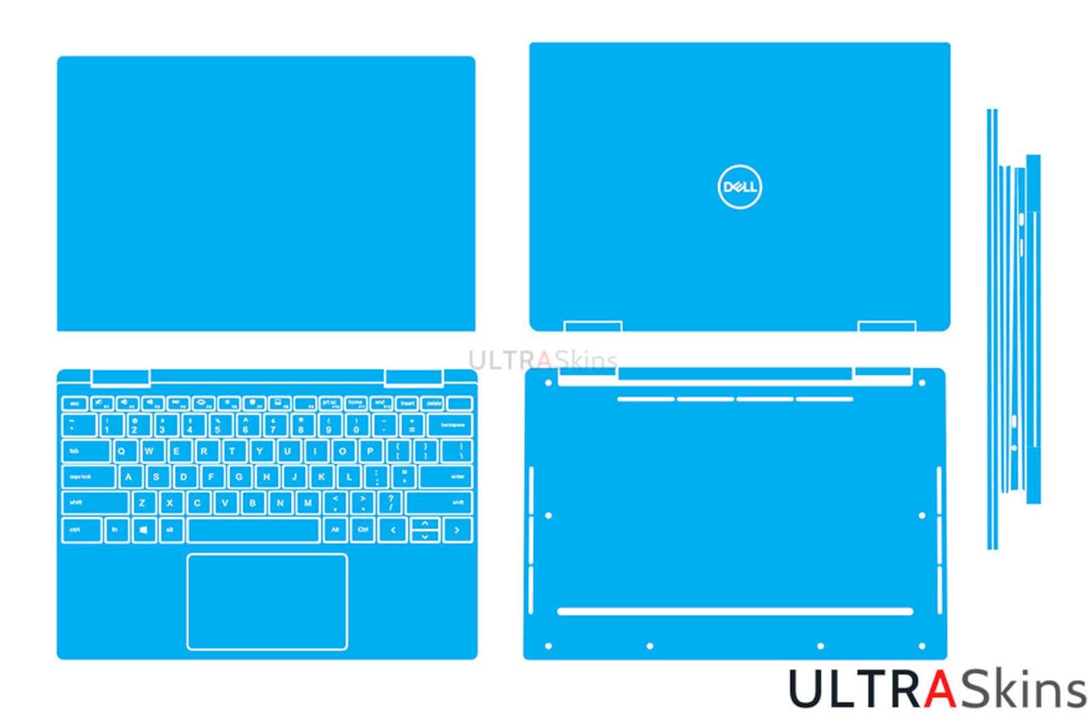 Dell XPS 13 9310 - 7390 Skin Template Vector Cut File - Etsy