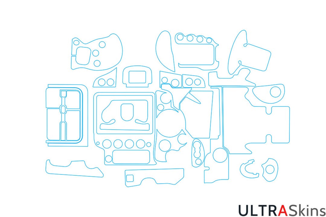 Canon 1DX Skin Template Vector - Etsy