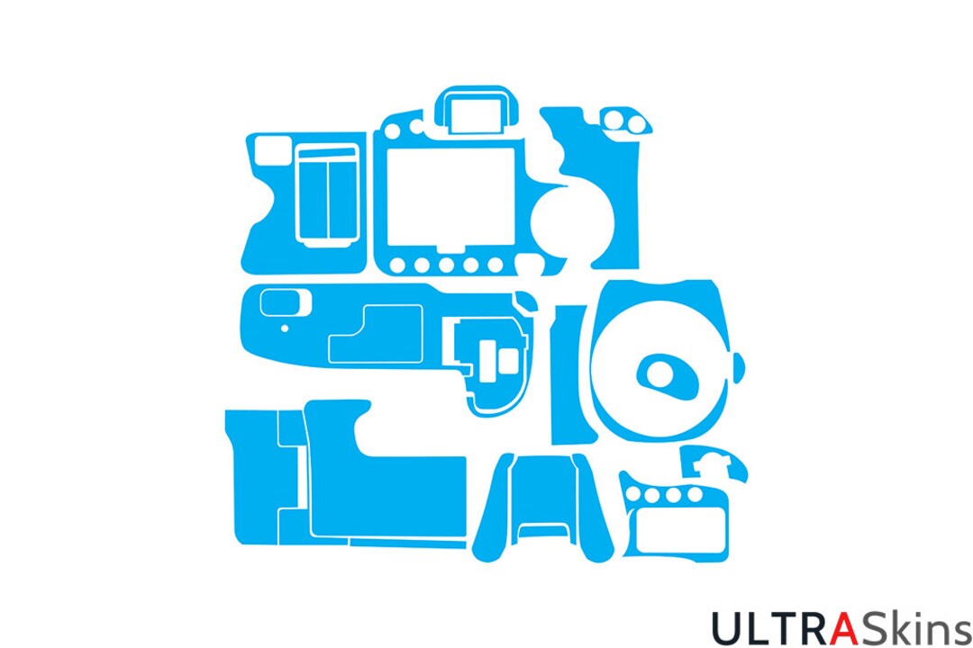 Canon 40D Skin Template Vector Cut File - Etsy