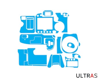 Canon 800D Skin Template Vector Cut File - Etsy