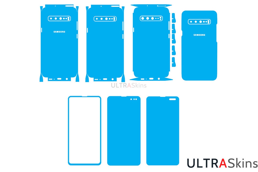 Samsung S10 5G Skin Template Vector Cut File - Etsy