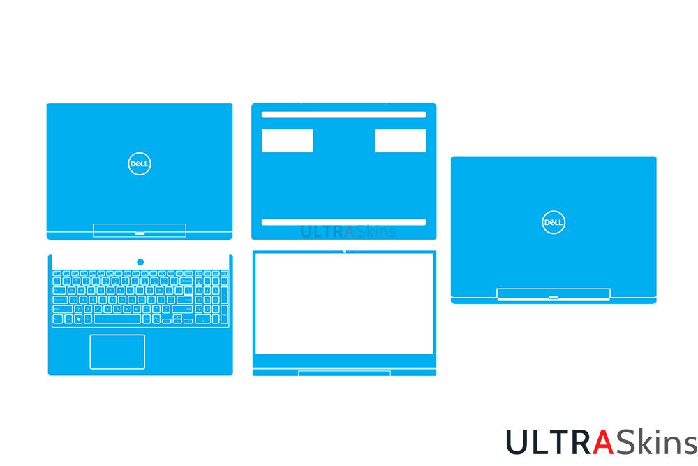 Dell G7 7590 Skin Template Vector Cut File - Etsy