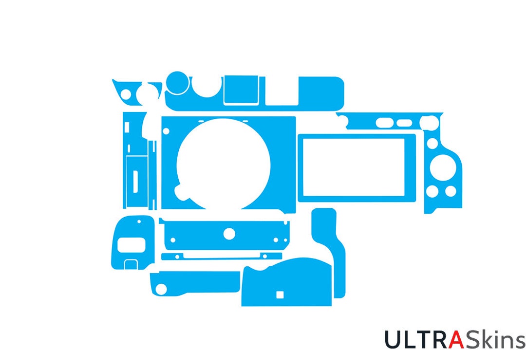 Sony A6300 Skin Template Vector Cut File - Etsy