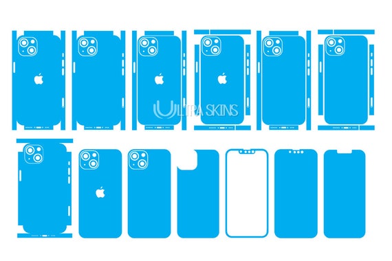 Apple Iphone 13 Skin Template Vector Cut File - Etsy