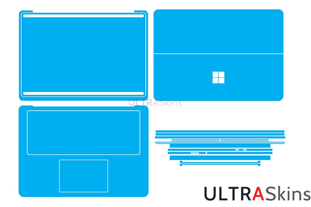 Microsoft Surface Laptop Studio Skin Template Vector Cut File - Etsy