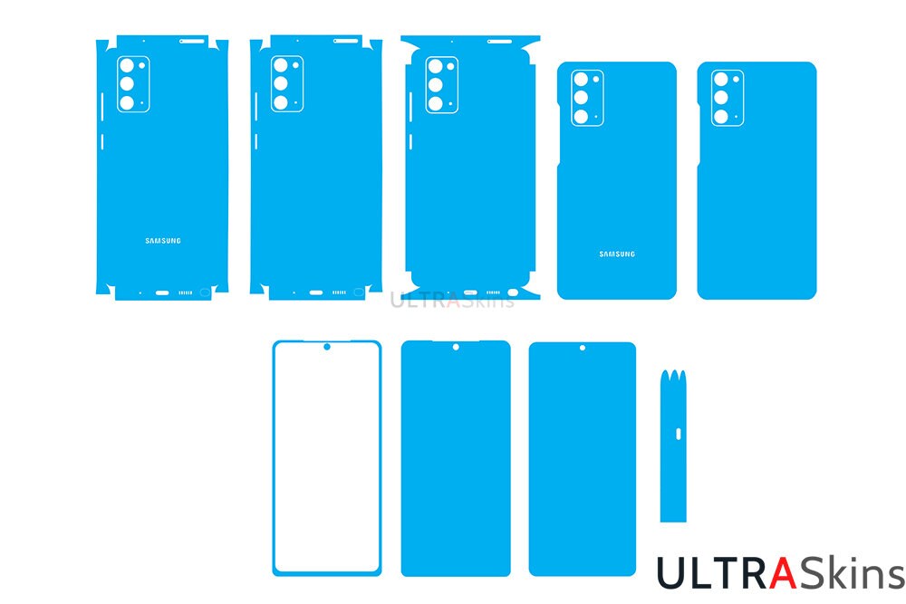 Samsung Note 20 Skin Template Vector Cut File - Etsy