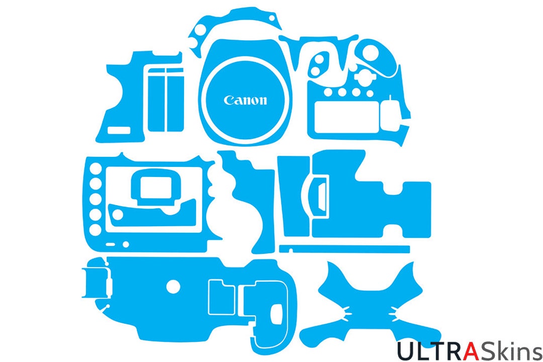 Canon 5D Mark III Skin Template Vector Cut File - Etsy