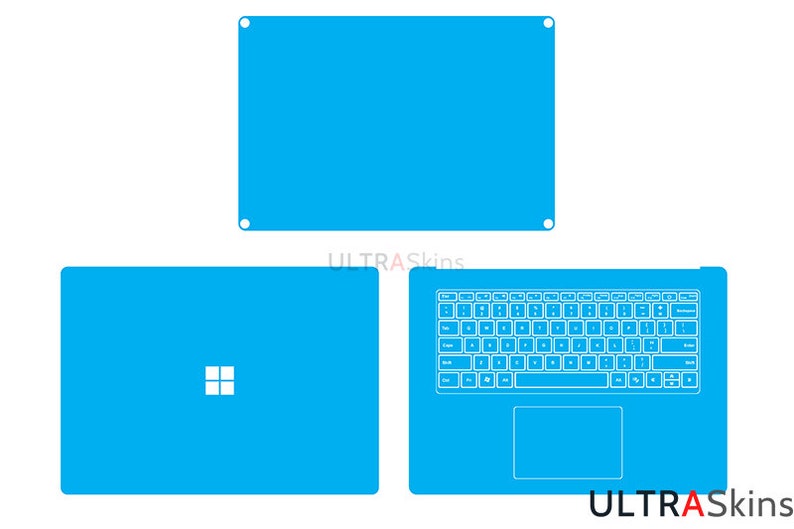 Microsoft Surface Laptop 3 - 15.6 Inch Skin Template Vector Cut File - Etsy