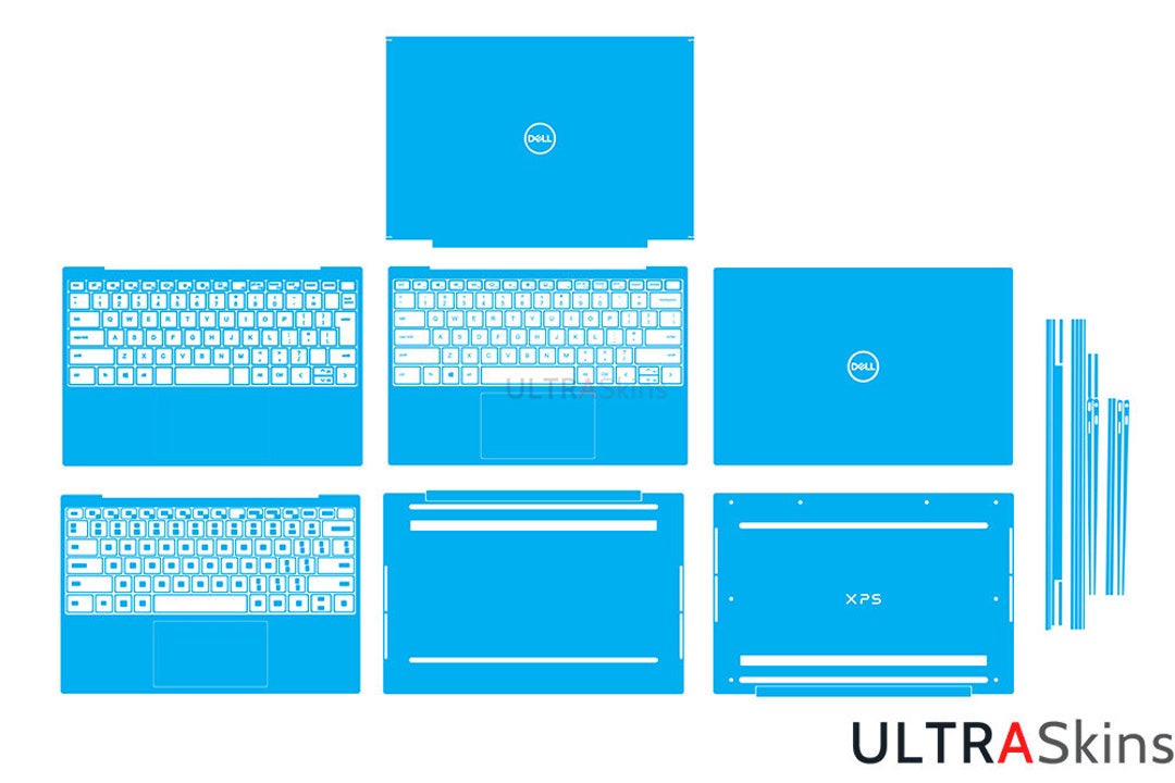Dell XPS 9300 Skin Template Vector Cut File - Etsy