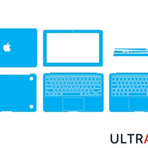 MacBook Bundle Pack Skin Template Vector Cut File - Etsy