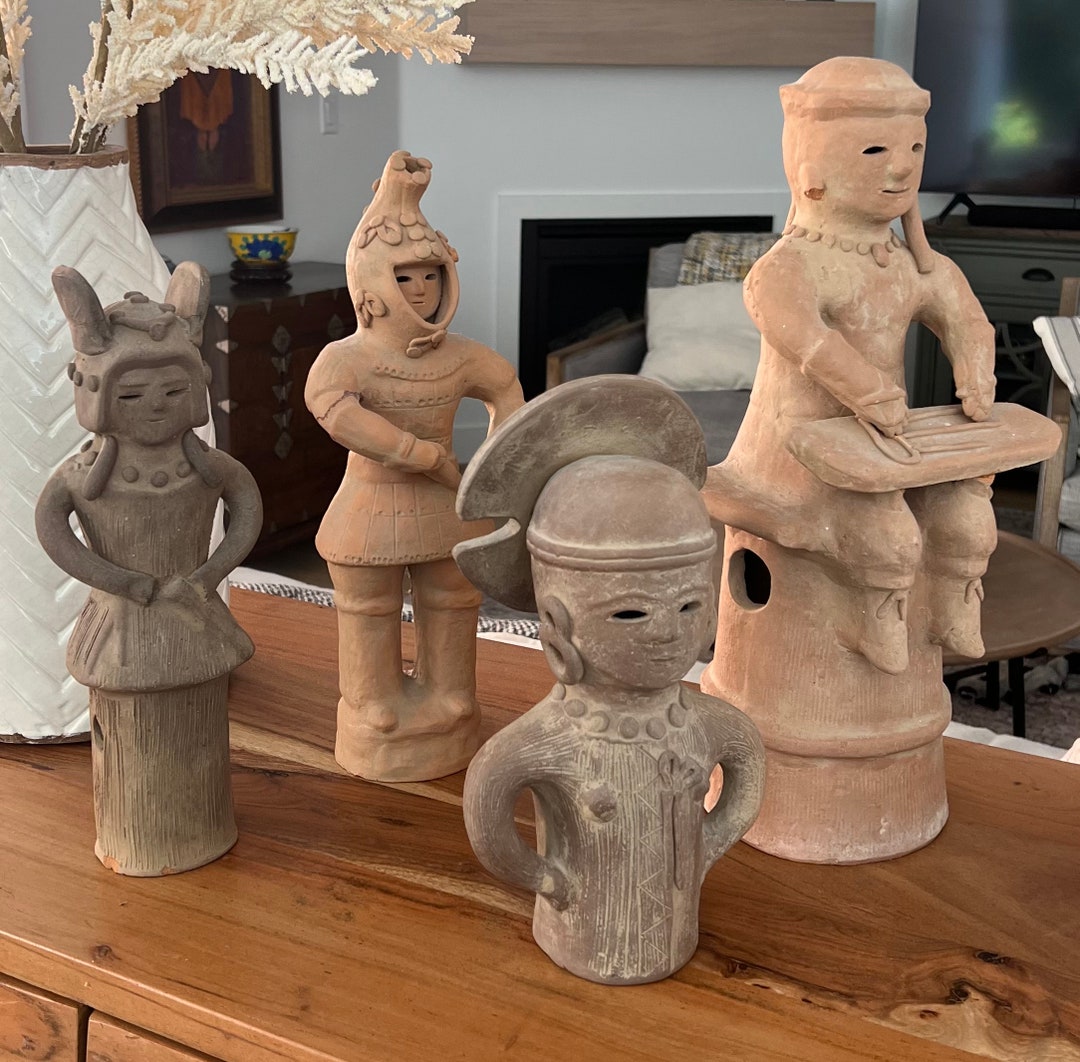 Japanese Haniwa Figures-mingei Haniwa Wara - Etsy