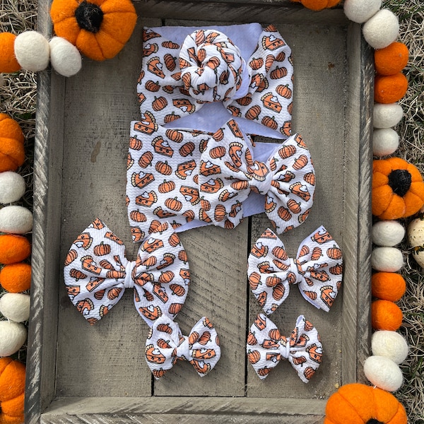 Thanksgiving Bows - Etsy