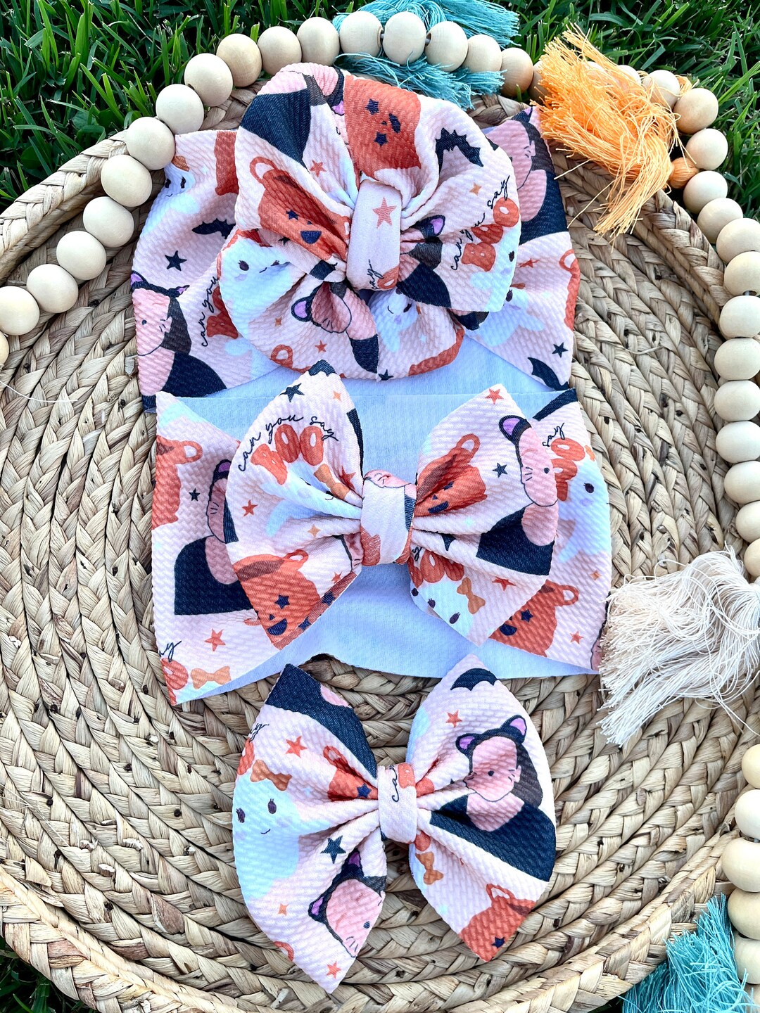 Miss Rachel Inspired Halloween Hair Bow, Halloween Hair Bow, Can You ...