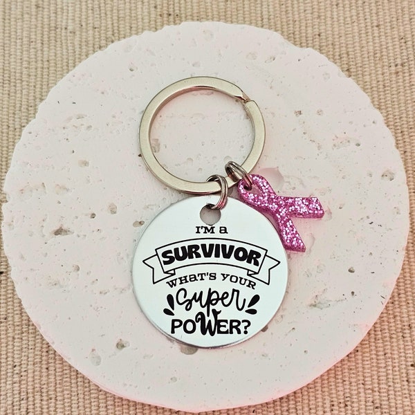 Cancer Keychain - Etsy