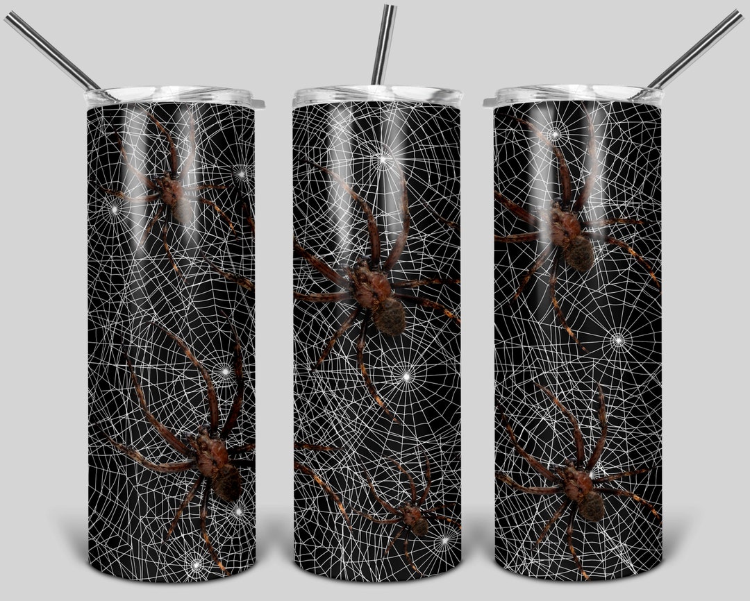 Spider Tumbler Designs, Spider 20oz Skinny Tumbler Wrap, Spider Tumbler ...